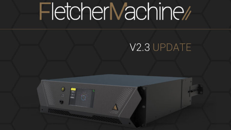 Adamson FletcherMachine Gets V2.3 Update - Mixonline