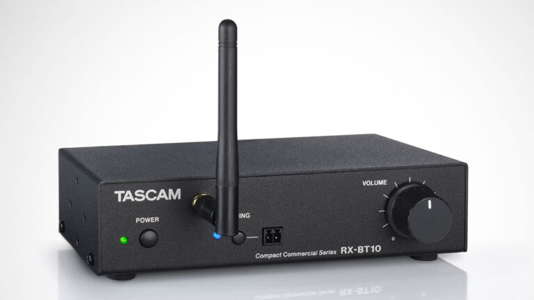 Tascam RX-BT10 Compact Stereo Bluetooth Receiver Debuts - Mixonline