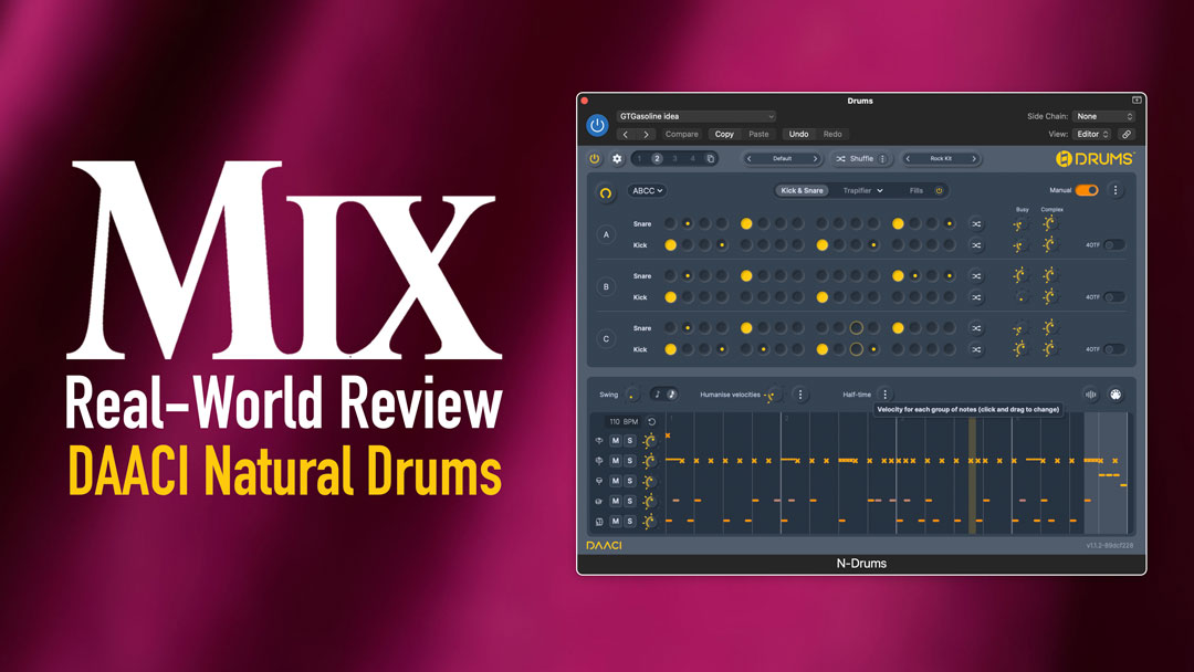 DAACI Natural Drums — A Mix Real-World Review - Clubalicious Radio