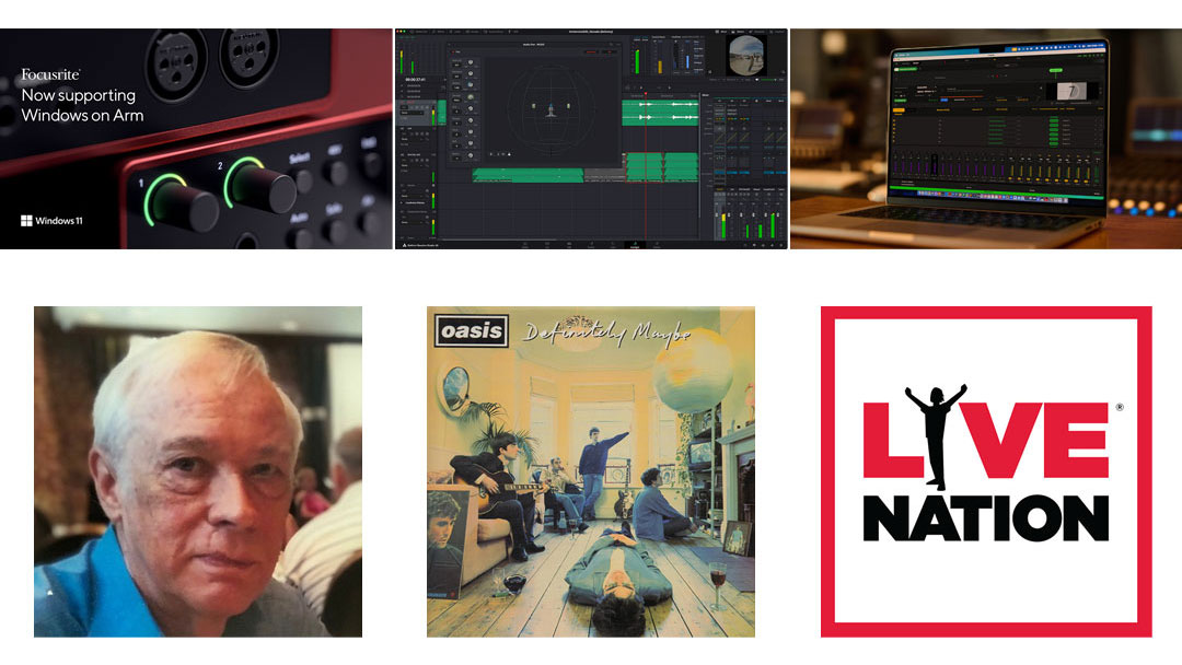 Quick Mix - Blackmagic Design, The Old Sawmills, Focusrite, Live Nation ...