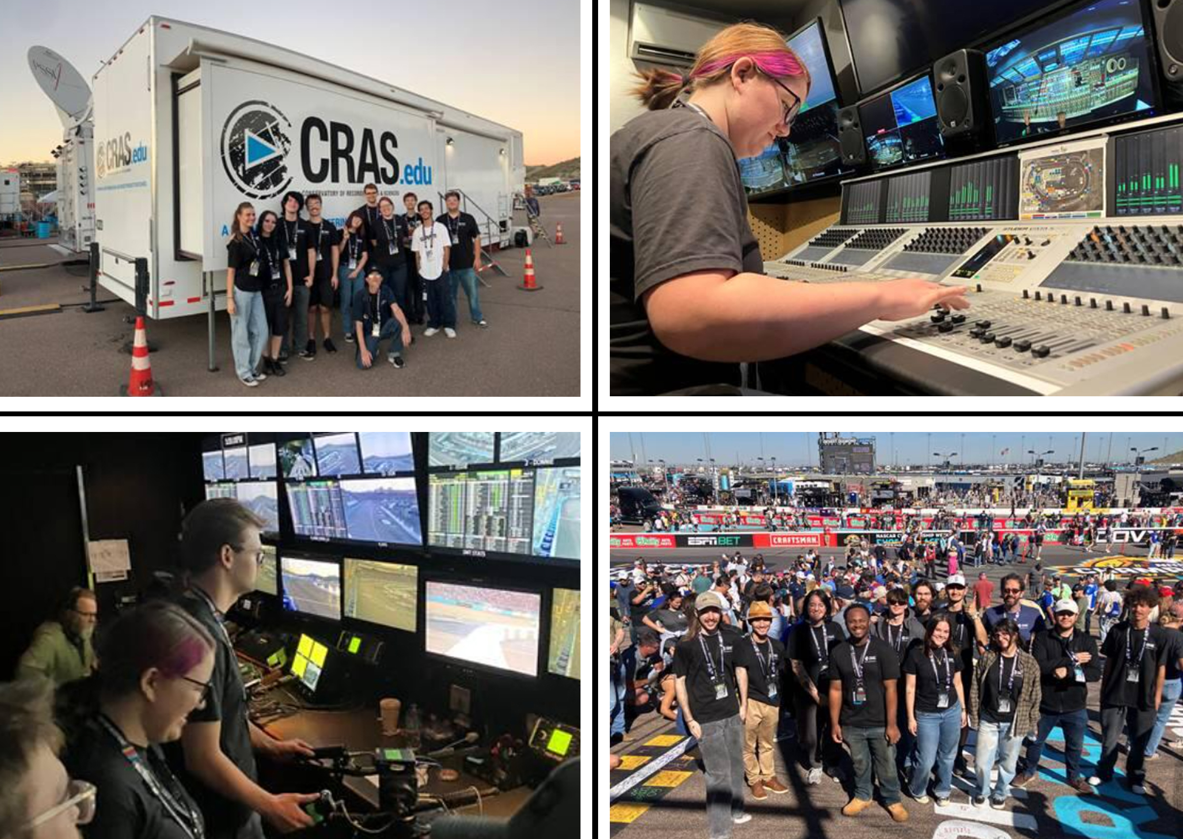CRAS Students Train On-Site in Real Time During Live 2025 NASCAR ...