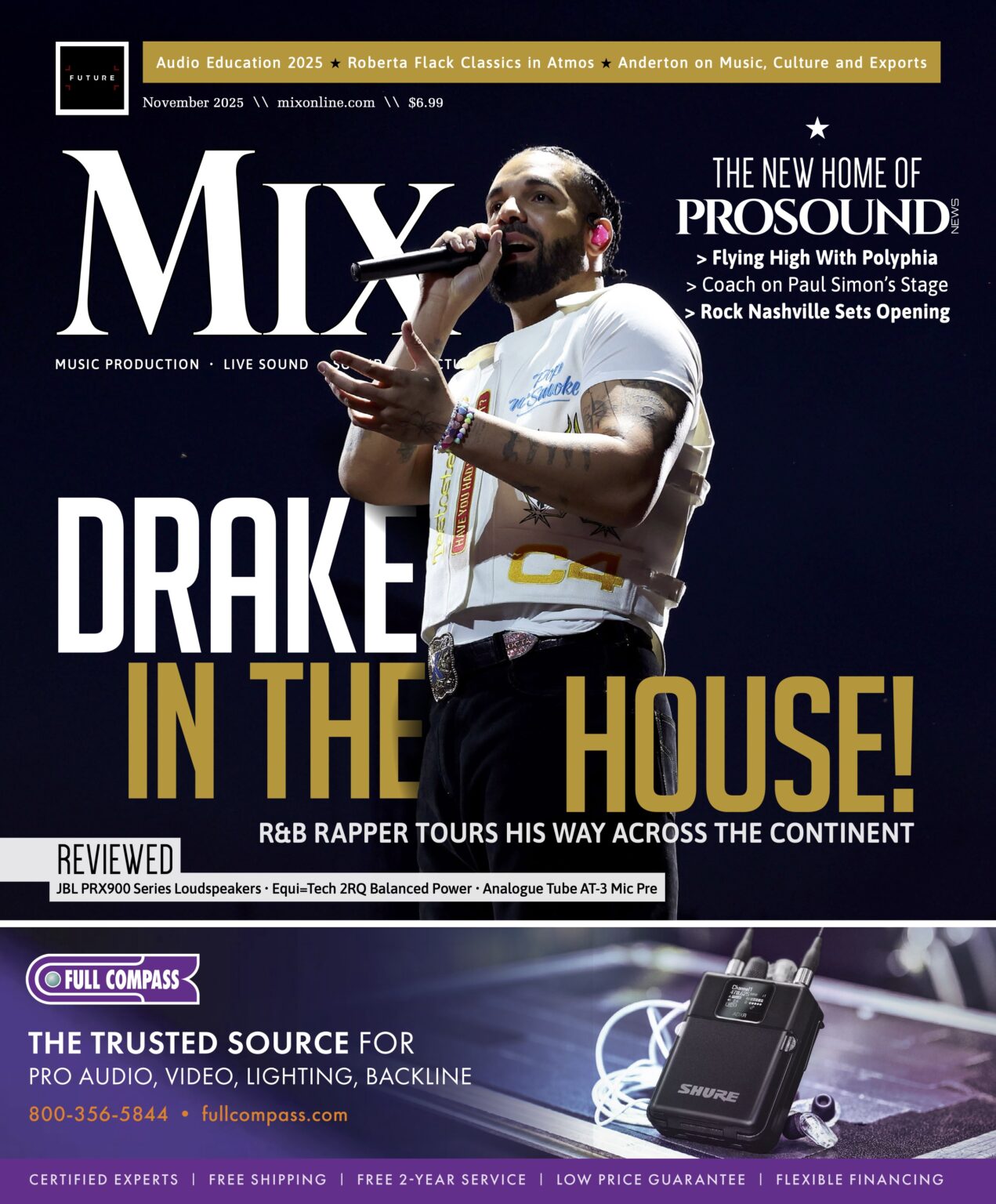 Drake Crosses The Continent - Mixonline