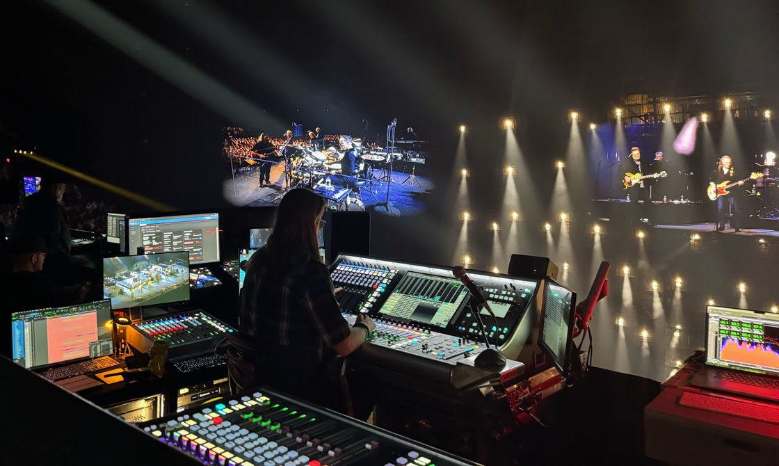Solid State Logic Live SSL 550 Plus at the Core of The Eagles Immersive ...