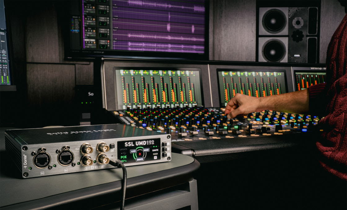 Solid State Logic Launches UMD192 - The Most Powerful MADI & Dante ...