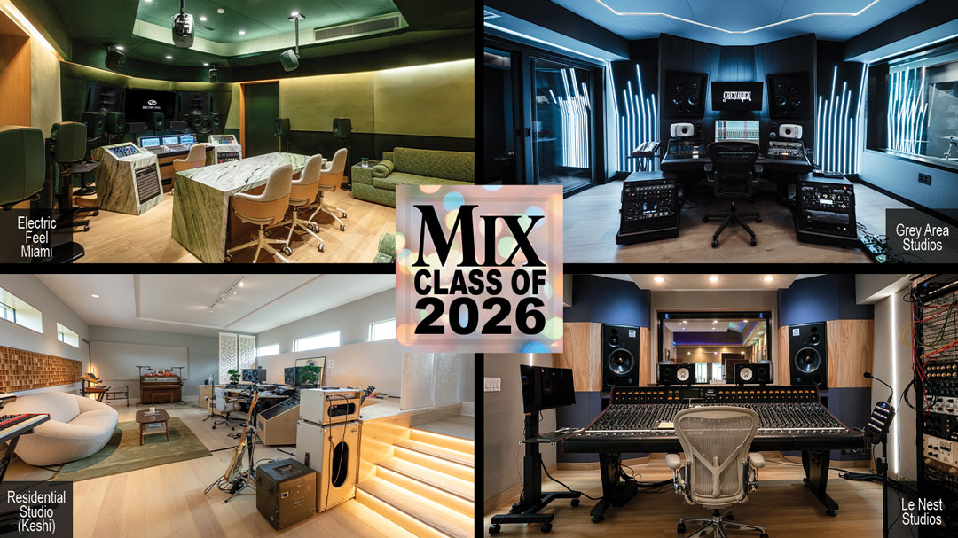 Mix’s Recording Studio Class of 2026, Part 2 - Mixonline
